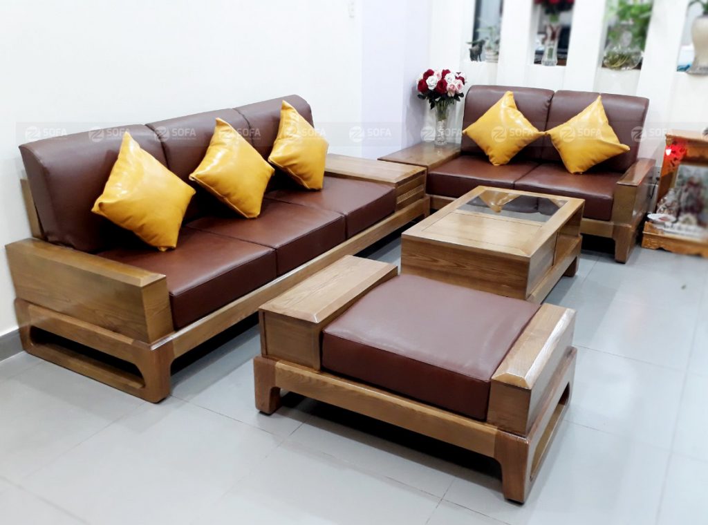 Sofa gỗ bền đẹp nhất cho phòng khách – zSOFA.vn