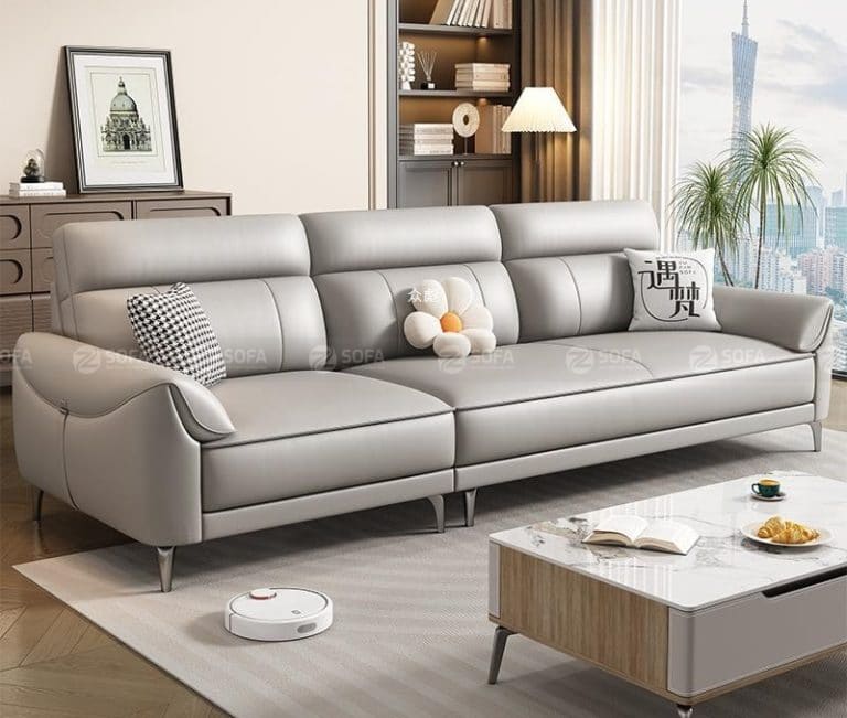 Sofa băng da công nghệ mới ZB195 – zSOFA.vn Ghế sofa cho mọi nhà